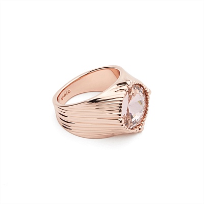 Pancake Trinity Cocktail Ring - Rings | Mimco