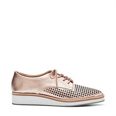 Rose Gold MOONTIDE LACE UP - Shoes | Mimco