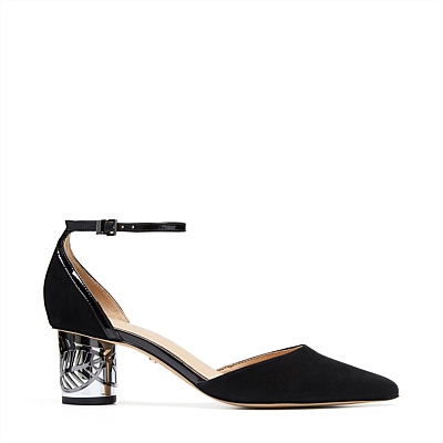 Black WILLOW MID PUMP - Shoes | Mimco