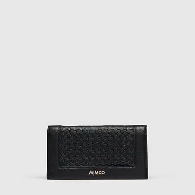 Black Light Gold optimist large wallet - Wallets | Mimco