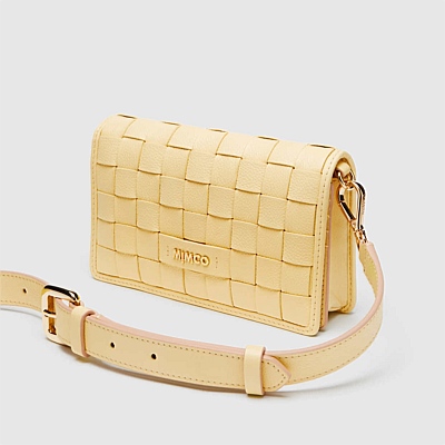 Chalk Yellow Believer Wallet Cross Body Bag - Crossbody Bags | Mimco