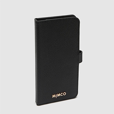 Black Rose Gold Classico Flip Case For Iphone 13 Pro Max - Sale | Mimco