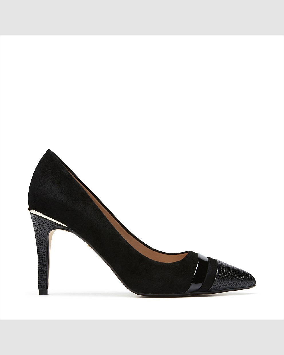Black INSTINCT PUMP - Shoes | Mimco