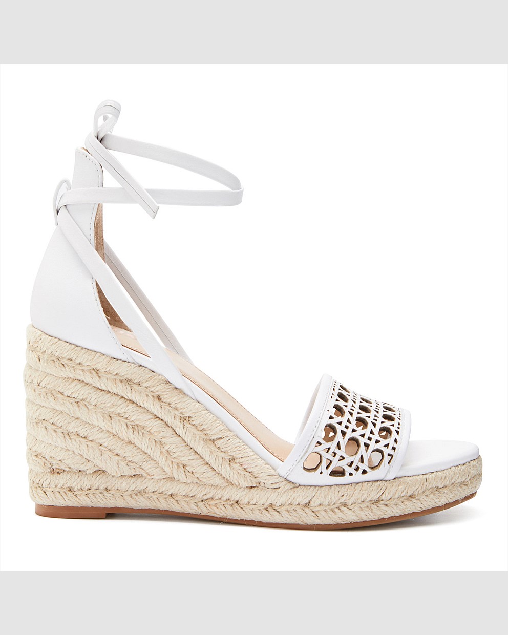White TIDE WEDGE - Shoes | Mimco