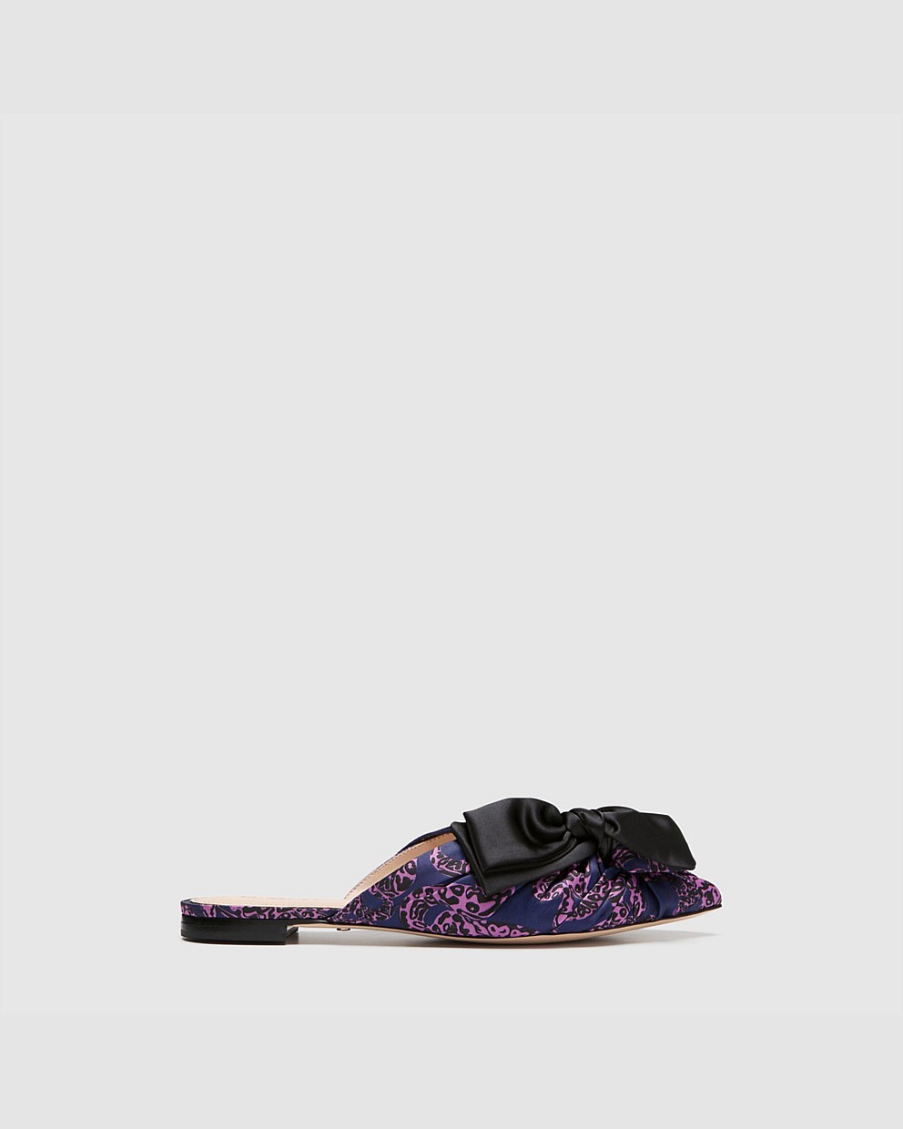 Eclipse Navy SERPENTINE SLIPPER SLIDES - Shoes | Mimco