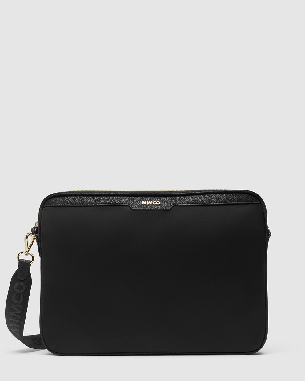 Black Light Gold Classico Laptop Bag - Crossbody Bags | Mimco