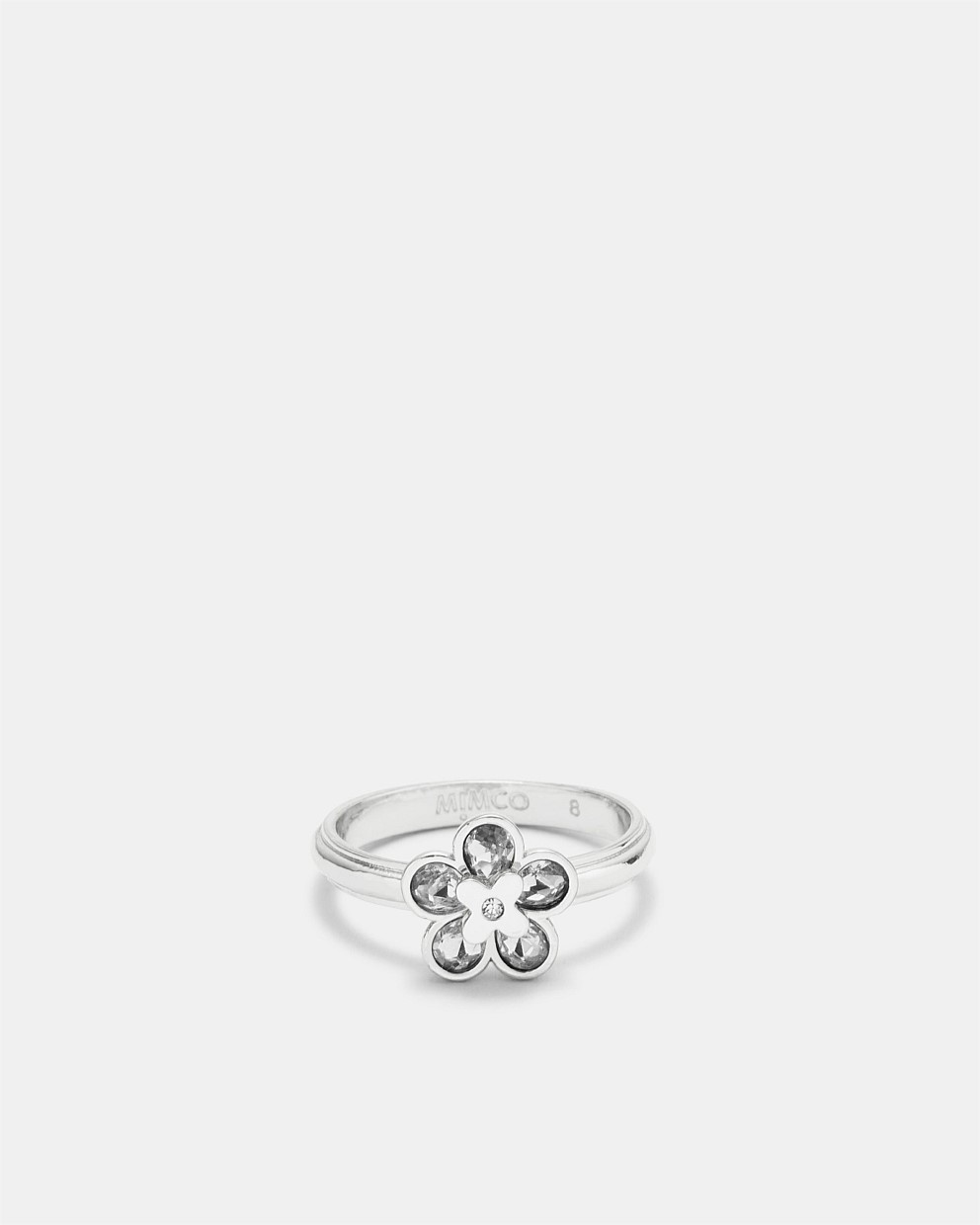 Silver Fleur Ring - Flower Jewellery | Mimco