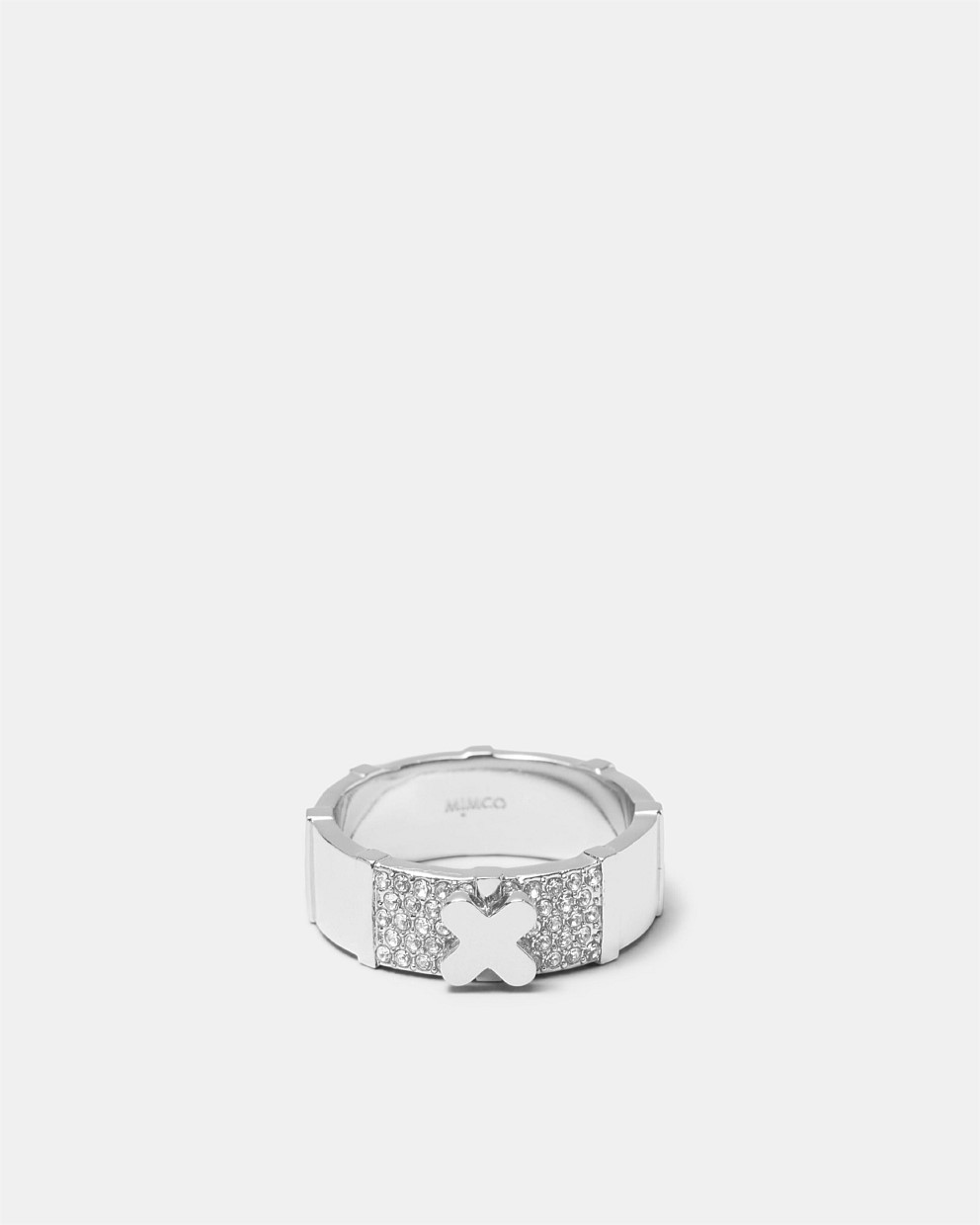 Silver Reflection Band Ring - Rings | Mimco