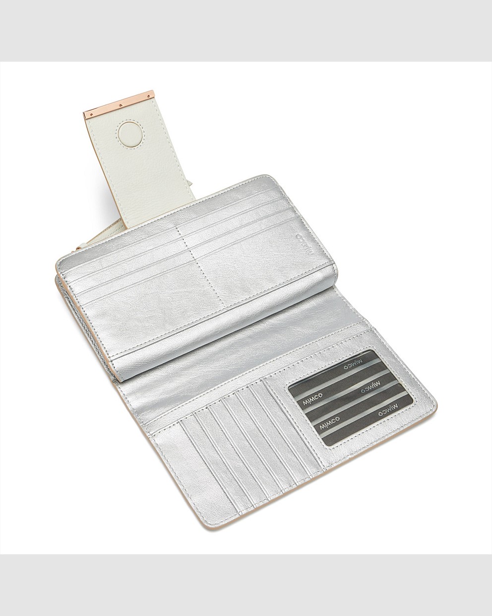 White VENUS EXTRA LARGE WALLET - Sale | Mimco