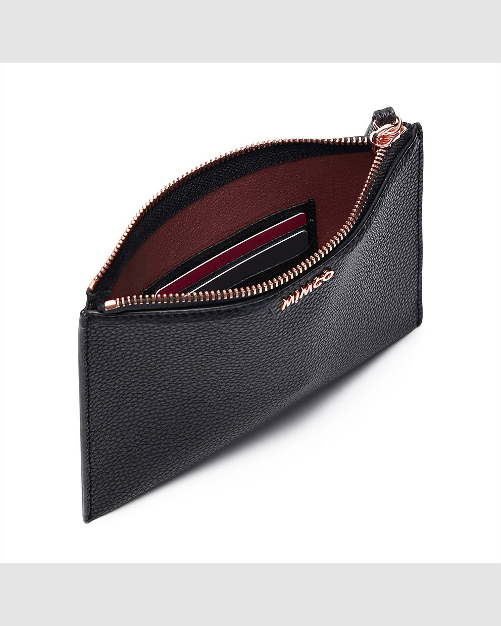 Black Rose Gold FLIP SIDE MEDIUM POUCH - Sale | Mimco