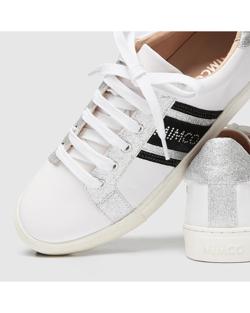 White RADIANCE SNEAKER - Shoes | Mimco