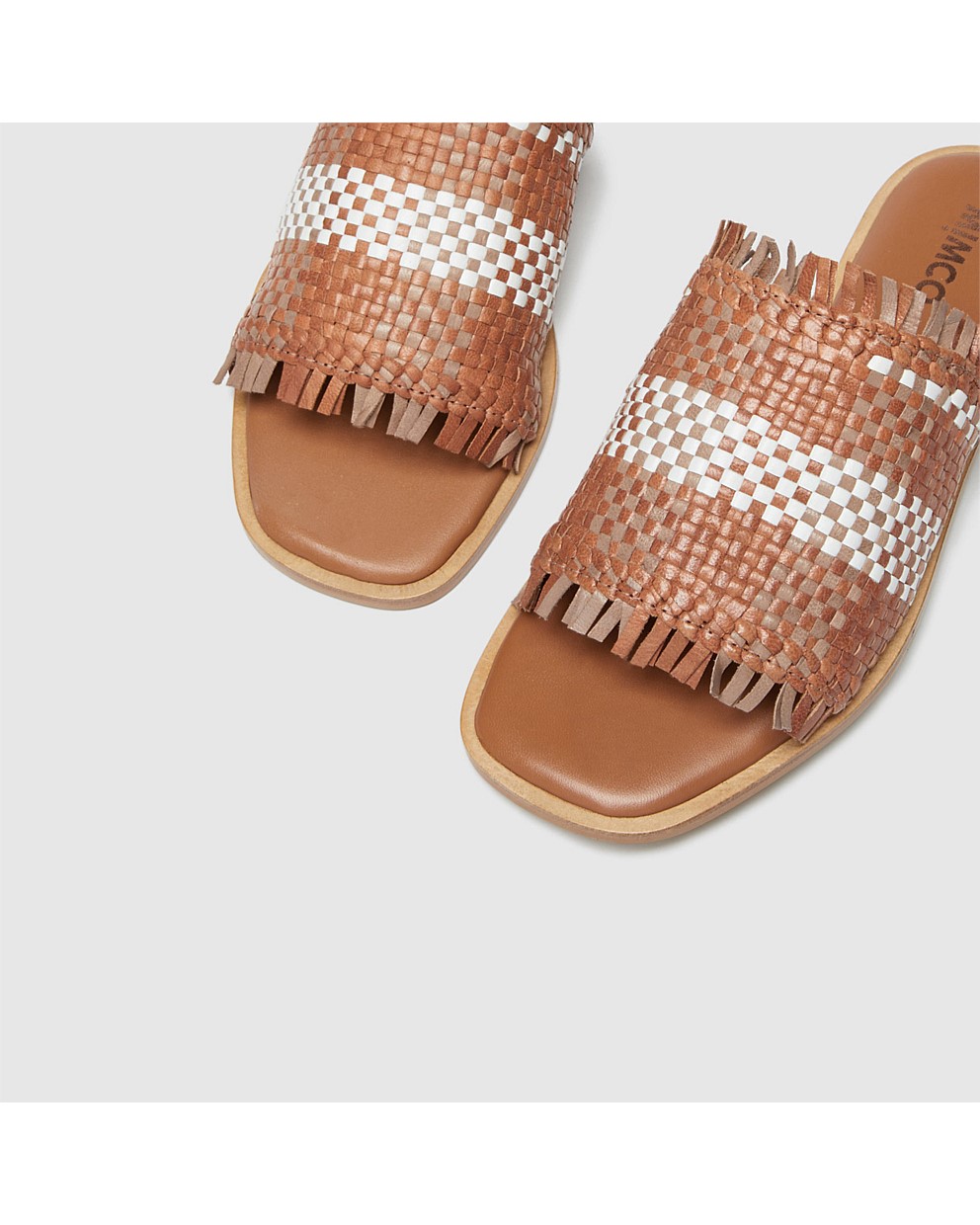Camel INTERTWINED SLIDES - Shoes | Mimco