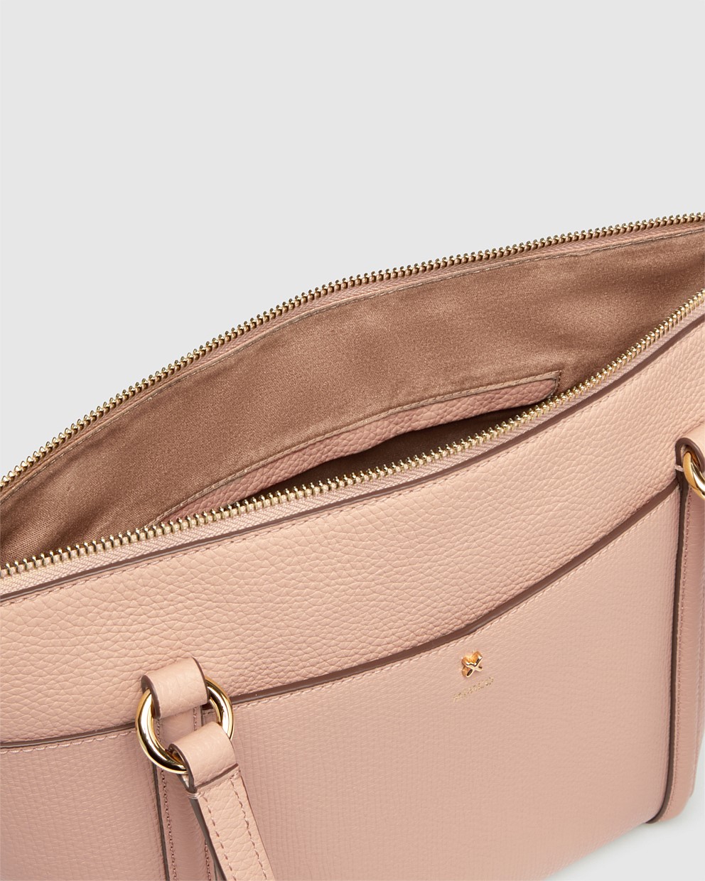 Almond D-Vine Mini Tote Bag - Tote Bags | Mimco