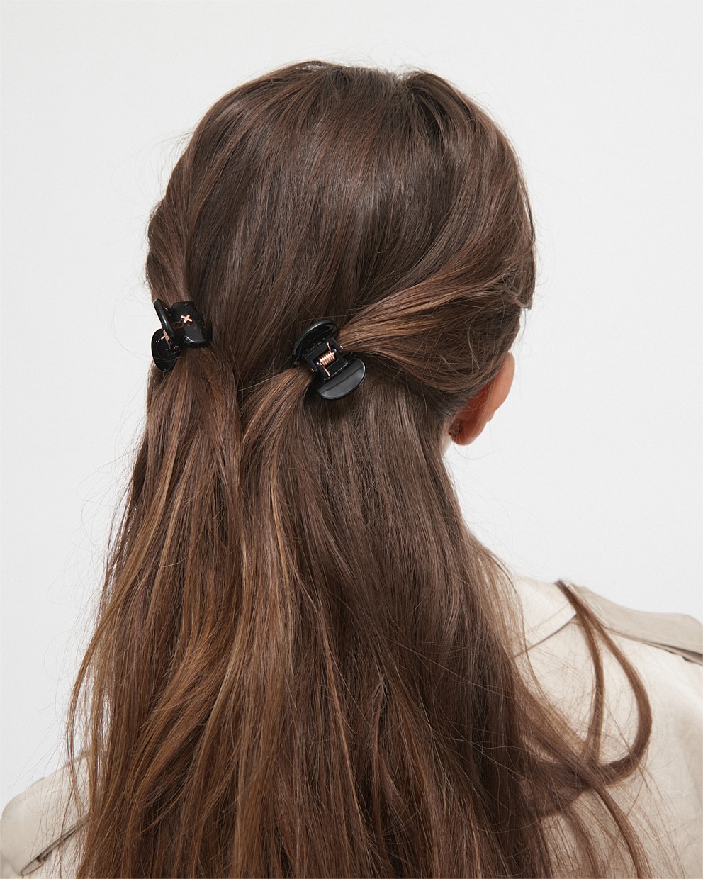 Black Miss Mim Claw Hair Clip Set - Accessories | Mimco