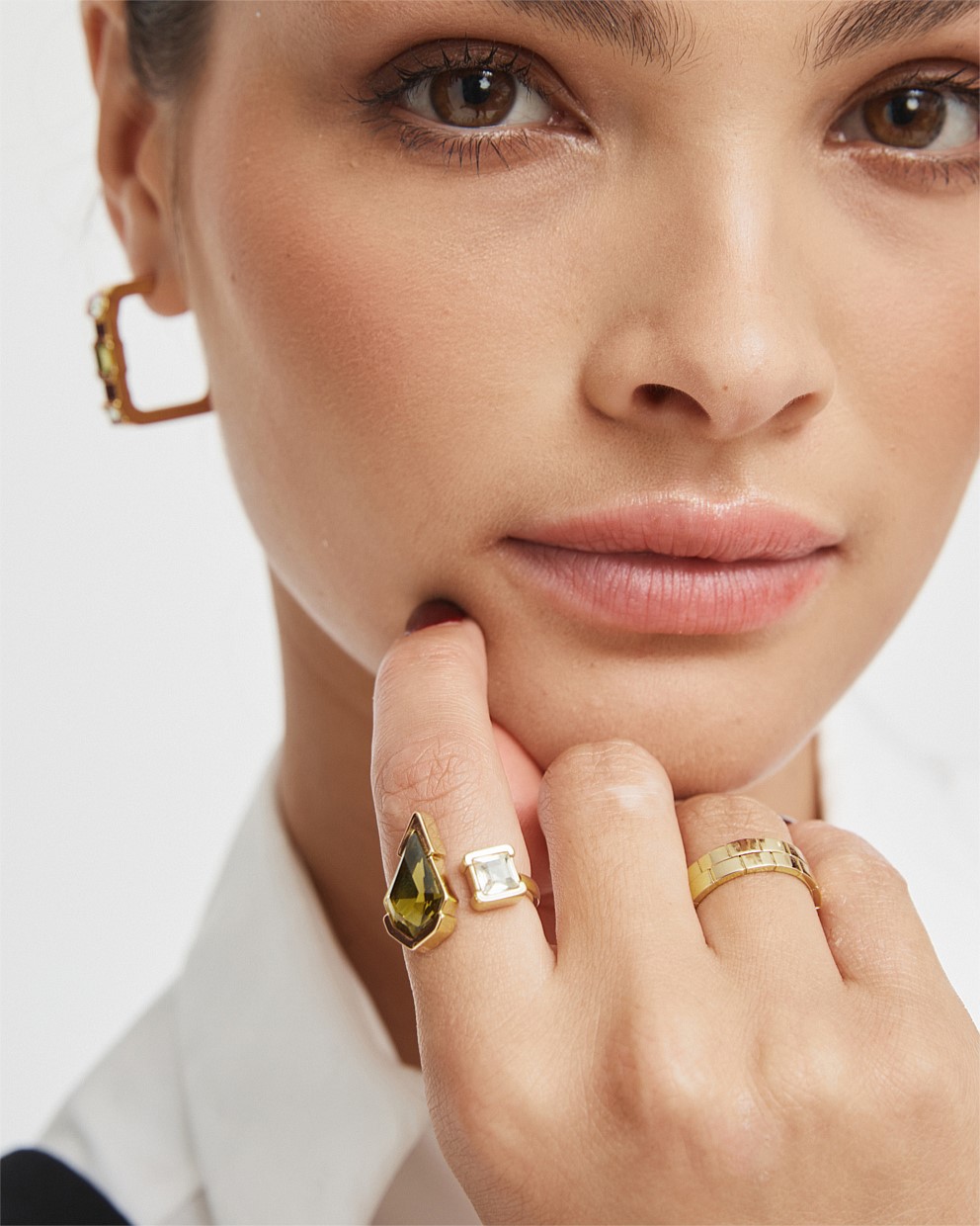 Verdant Green Frontier Ring - Jewellery | Mimco