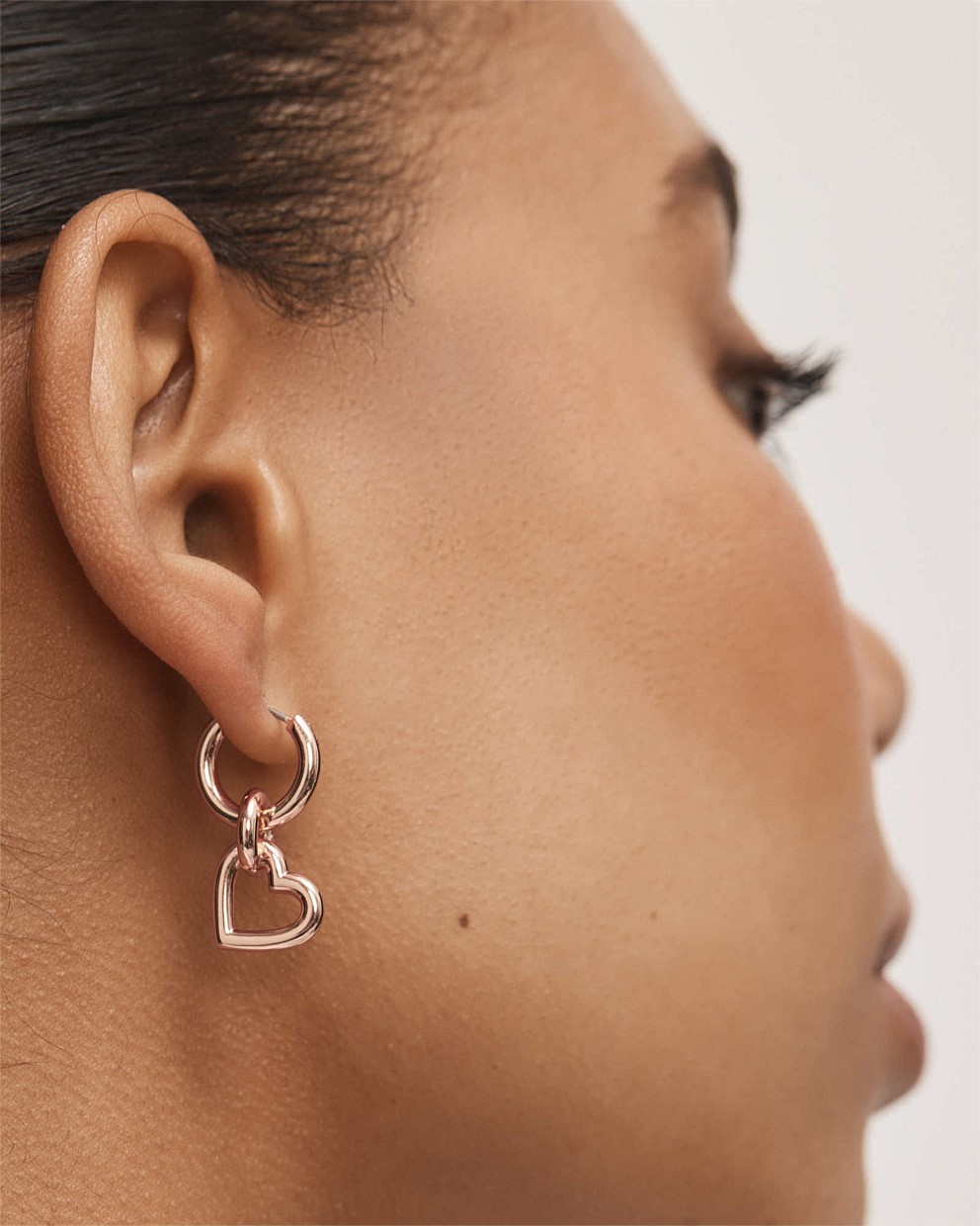 Rose Gold Reflection Drop Earrings - Drop Earrings | Mimco