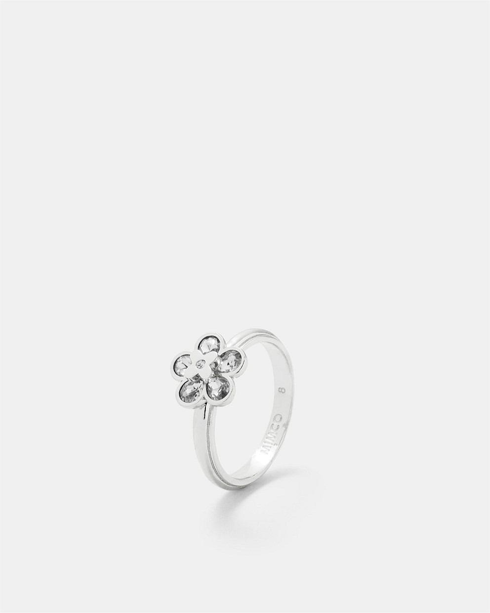 Silver Fleur Ring - Flower Jewellery | Mimco